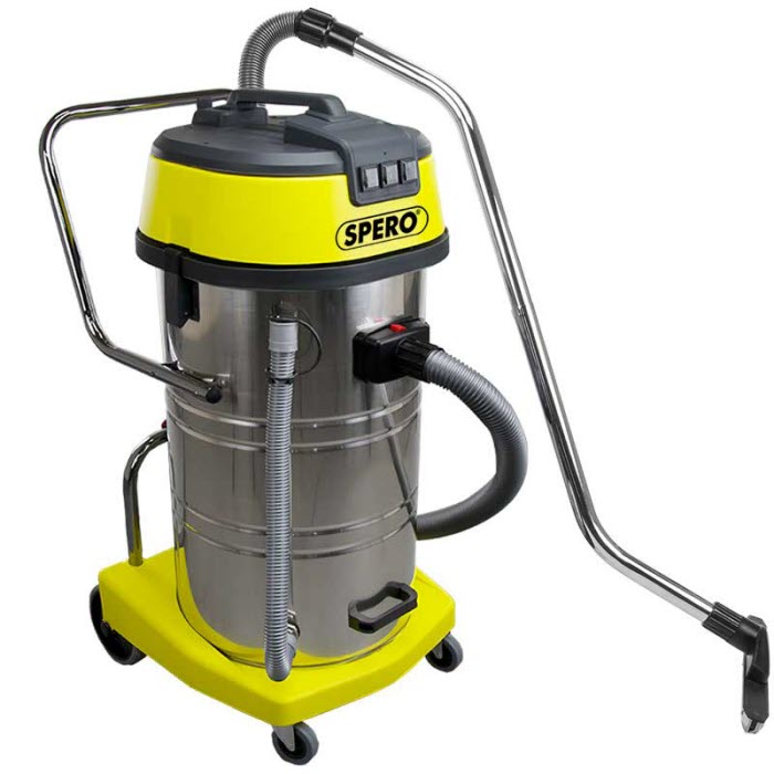€295.- | 3000Watt - 80Liter RVS tank Industrie Stof & Waterzuiger met ...