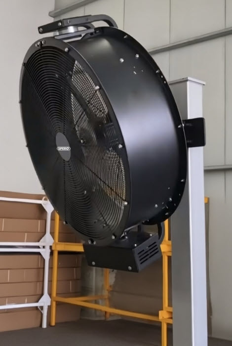 34.800 m3/h - 100cm Wandventilator Swingfunctie XTREME SPW100S