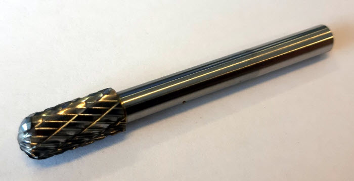 10.4 x 19mm bolpuntfrees hardmetaal - 6mm opname hout & metaal Type E-5