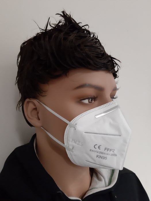 | Mondmasker STOFMASKER FFP2 - N95 95% Bescherming Stof