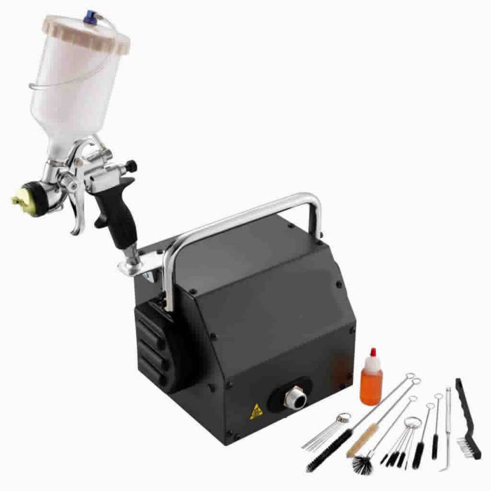 3 traps HVLP DELUXE verfspuitturbine 0.45 Bar ``Synthetisch ...