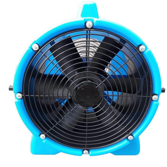 3900M3/H - Dia:300mm AxiaalVentilator 750W Incl. Koker met 4.5mtr slang ...