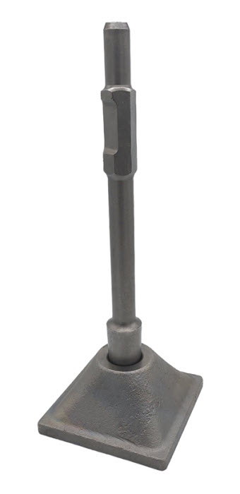 8Kg Ballaststamper Cq Stampervoet - 150 x 150mm - 30mm HEX