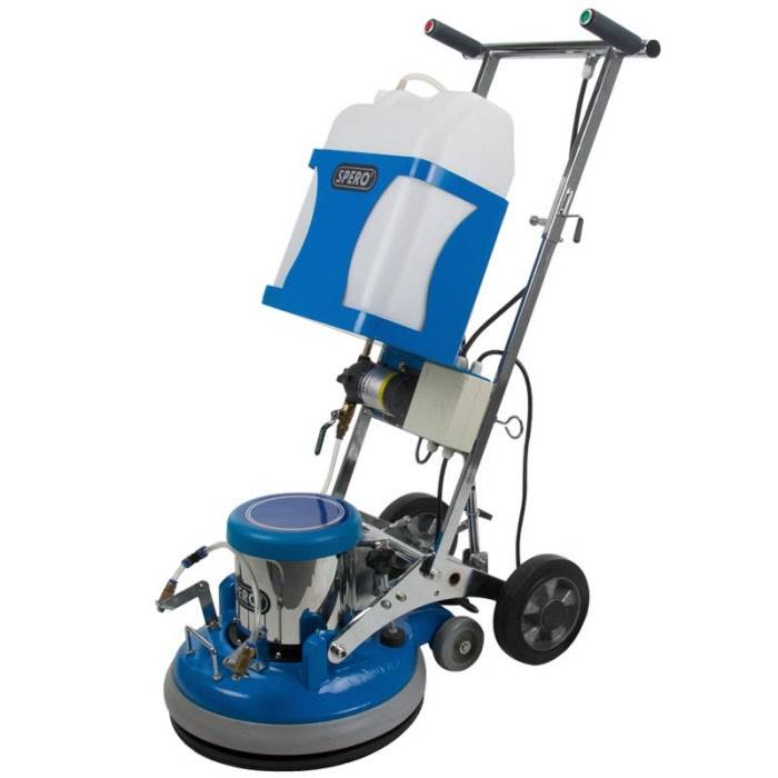 17 inch 1100Watt Boen en schrobmachine met actieve achterwielen ...