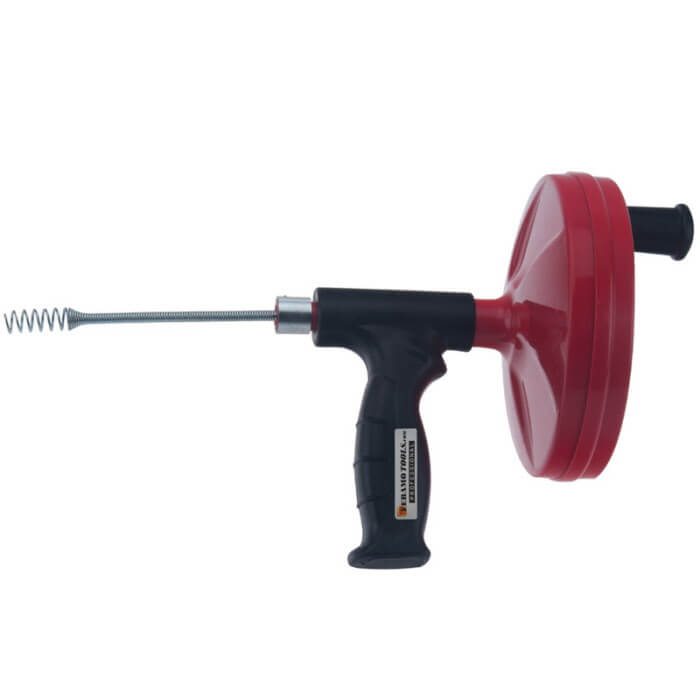 6mm x 4 meter afvoer Ontstoppingsveer - ECO handmatig max. 40mm