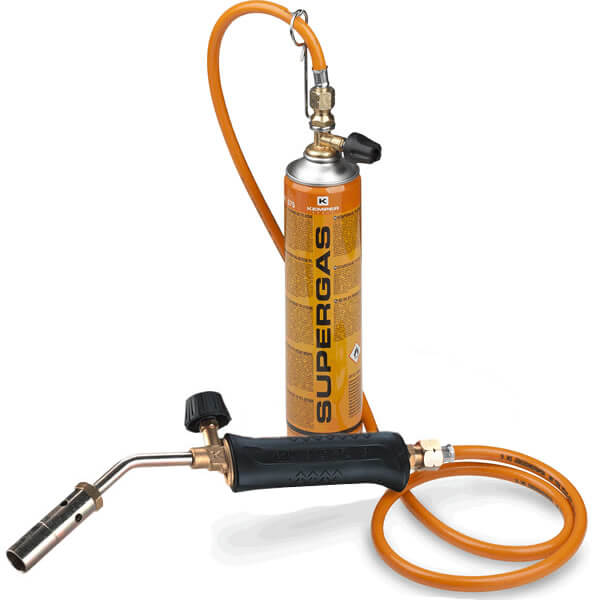 20mm lasbrander standaard complete Supergas set incl. gasbus