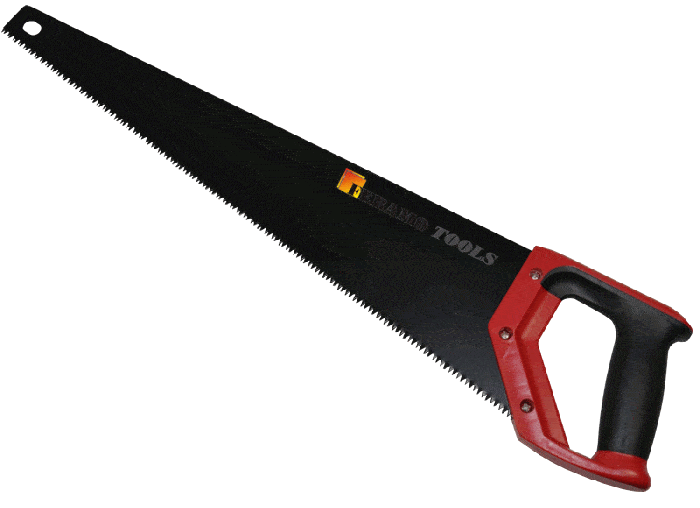 Handzaag hardmetaal gecoat met plastic handvat 46 cm